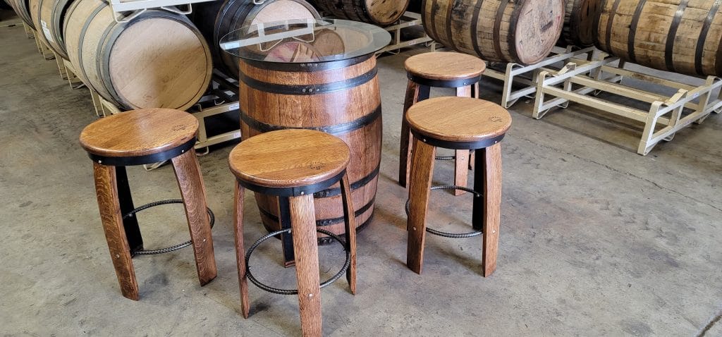 Bar-barrel Stools - West Coast Barrel Co.
