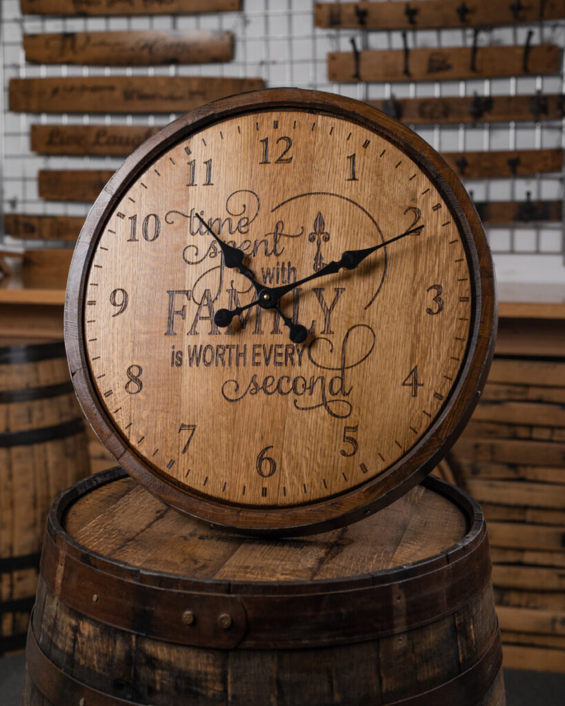 Barrel Head Clocks - West Coast Barrel Co.