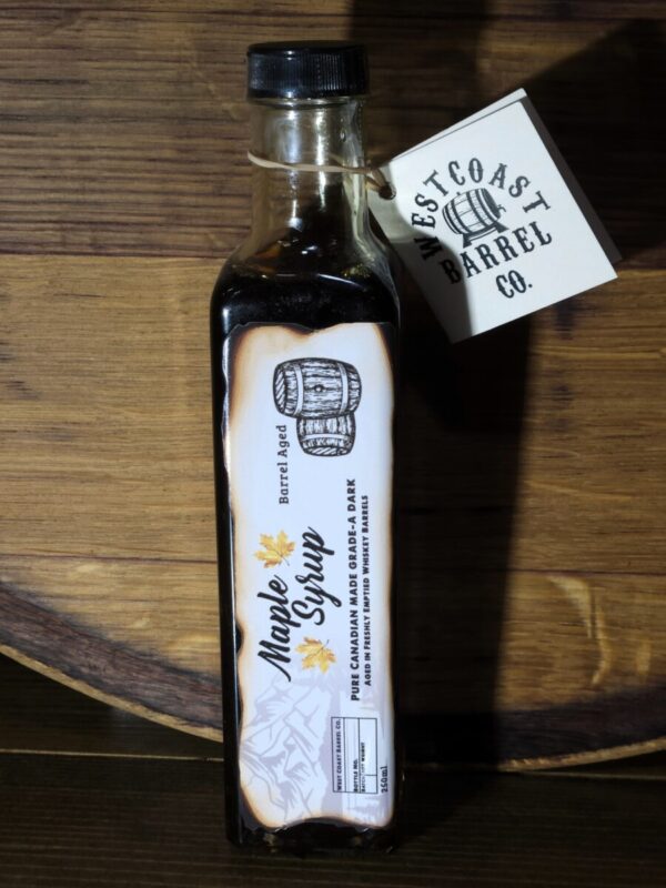 Barrel-Aged Maple Syrup 500ml - West Coast Barrel Co.